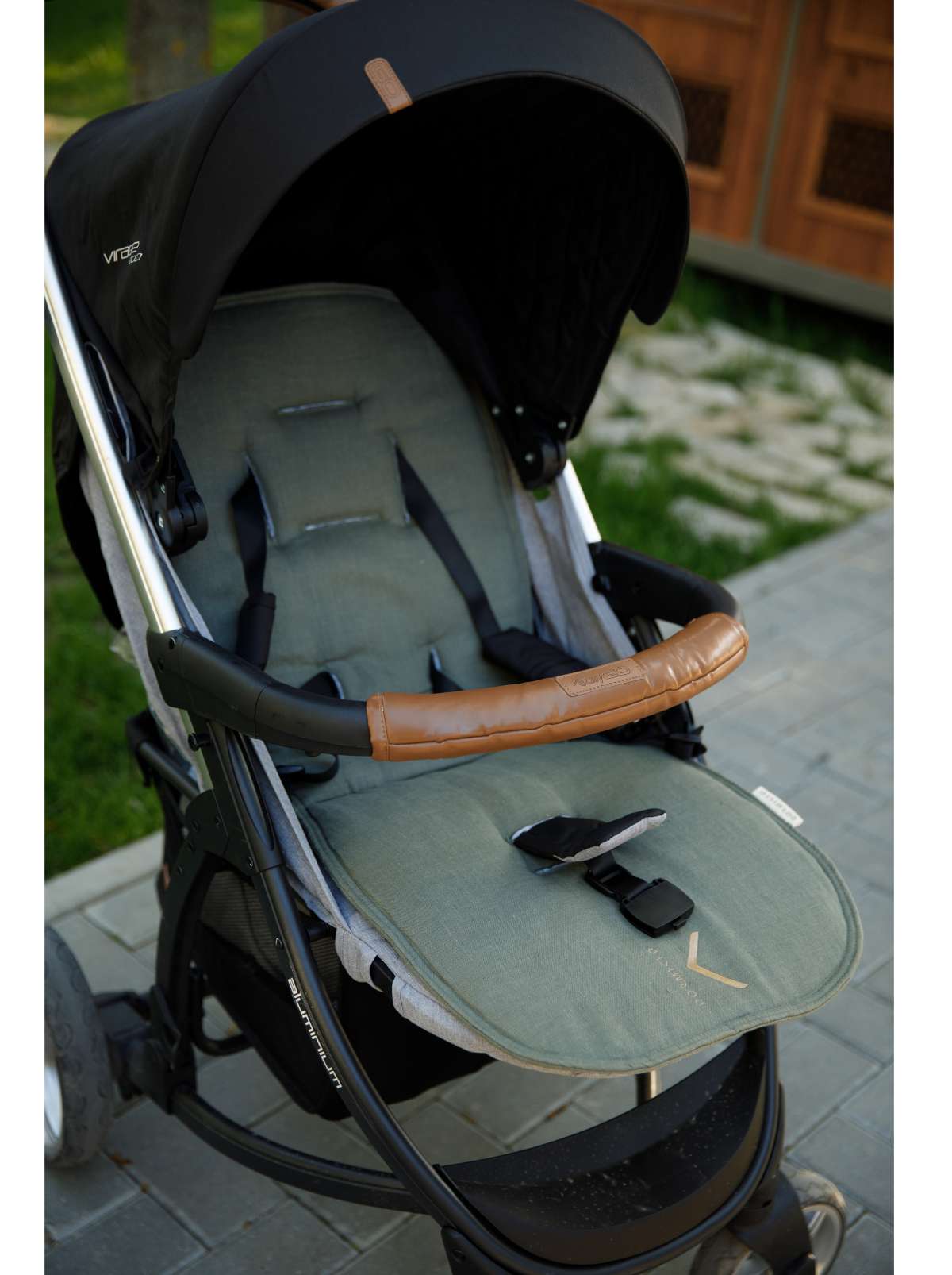 Organic Baby Toddler Stroller Pad Pram Liner